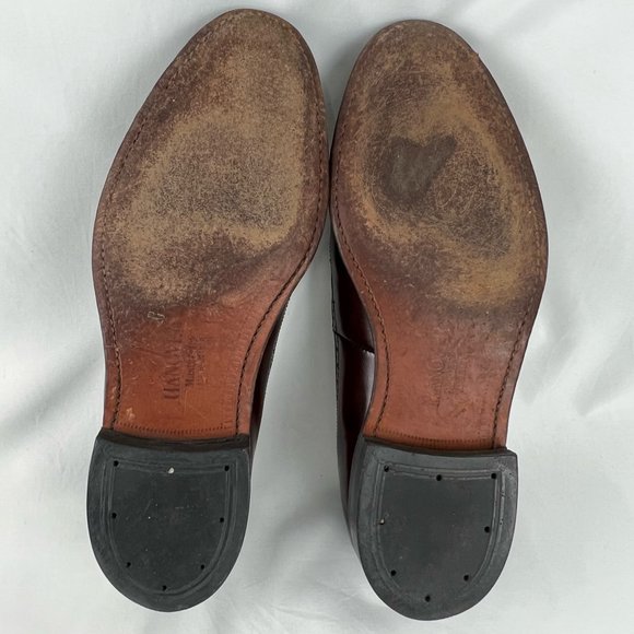 Hanover | Shoes | Hanover Masterflex Mens Leather Loafers Tassel Dress ...